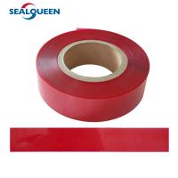 China Level 2 Self Seal Hot Melt Security Sealing Tape For Courier Pe Bag Custom Logo for sale