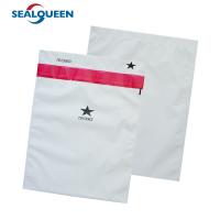 China Tamper Evident Custom Plastic Security Deposit Bags Safety Packing Self Seal for sale