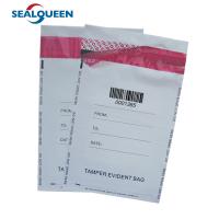 China Opaque Packing Tamper Evident Security Bags Custom Plastic Self Seal for sale
