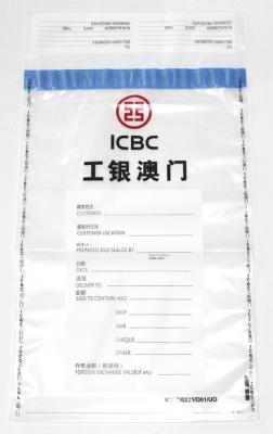 China Duty - Free Shopping Security Cash Bags / Bank Coin Bags Multi Colors for sale
