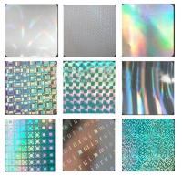 China Tamper Evident Destructible Vinyl Laser Labels High Security With Custom Pattern for sale