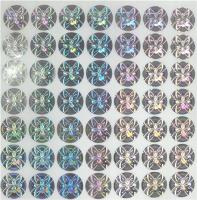China Mass Production Authentic Hologram Stickers UV Ink For Bottled Beverage for sale