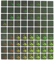 China Original Hologram Security Stickers / Anti - Counterfeiting Sticker for sale