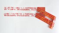 China Plastic LDPE Tamper Evident Security Bags Level 4 Temperature Sensitive for sale