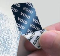 China Custom LOGO Printed Tamper Proof Labels VOID OPEN Tamper Evident Stickers for sale