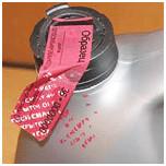 China Tamper Evident Self Adhesive Security Seal Label Sticker For Packing for sale