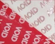 China None Transfer Void Tamper Evident Label Self Adhesive Security Label For Food / Packing for sale