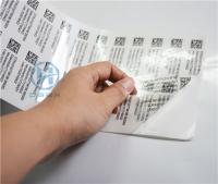 China High Residue 70 Micron Void Security Tape Tamper Evidence Seal Packing Label for sale