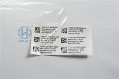 China Die Cut Transparent Self Adhesive Stickers Labels For Plastic Carton for sale
