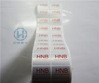 China Anti Proof Stop VOID Tamper Evident Security Labels Hot Stamping Stickers for sale