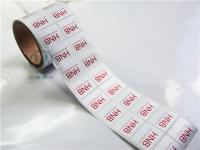 China Void Open Tamper Evident Label Food Packing Self Adhesive Sticker for sale