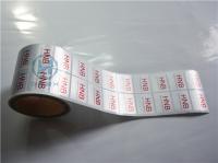 China Tamper Proof Security Labels Custom Printed Void Open Seal Label For Packing for sale