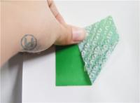 China Anti Theft Warranty Void Labels / Tamper Proof Seal Tape Removal Waste for sale