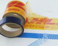 China Courier Gloosy WaterProof Tamper Seal Tape For Carton Sealing Eco Friendly for sale