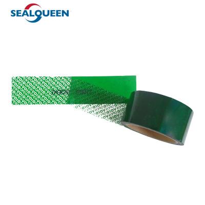 China Trusted Red Tamper Proof Tape for Ultra Secure Product Protection for sale