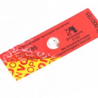 China Water Meter Magnetic Tamper Proof Label Security Labels Sticker With Anti - Magnet Impact for sale