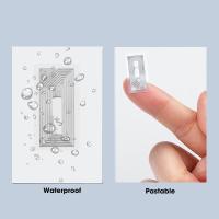 China Custom PET Waterproof 13.56MHz NFC 213/215/216 Chip Label Coated Paper Sticker Round/Square NFC Sticker for sale