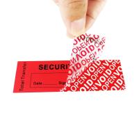 China Wholesale Security Labels with Void Effect for Anti-theft Packaging for sale