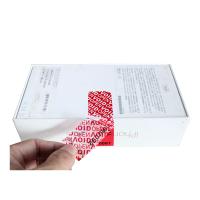 China Wholesale Security Labels with Void Effect for Anti-theft Packaging for sale
