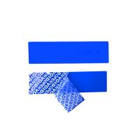China Custom Security Labels with Tamper-Proof Void Design for Packaging for sale
