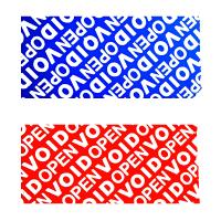 China Custom Full Transfer Tamper Evident Security Labels with Permanent Adhesive for Product Packaging OEM Factory Free Design for sale
