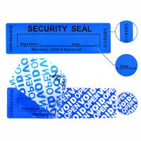 China Tamper Proof Security Label Void Sticker Tamper Evident Seal for Packaging Box Bottle Carton Anti Theft for sale