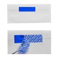 China Tamper Proof Void Sticker Reveal VOID Message Non Reusable One Time Use Adhesive Warranty Seal Label for sale
