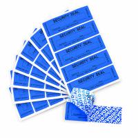 China Tamper Proof Void Sticker Reveal VOID Message Non Reusable One Time Use Adhesive Warranty Seal Label for sale