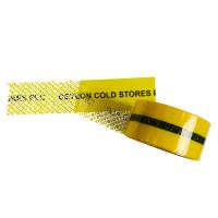China Free Design Non Residue Security Labels For Aircraft , Car Door SGS Certified for sale