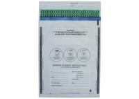 China Custom Logo Tamper Proof Plastic Bank Deposit Bags Level 1 to level 4 for sale