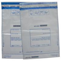 China Customized Printed Plastic Tamper Evident Bag Bank Deposit Security Bag for sale