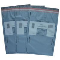 China Transperant And Opaque Co - Extrusion Security Tamper Evident Deposit Bag For Bank China Fachtory SEALQUEEN for sale