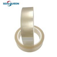 China PET Transparent Easy Tear Packaging Tape Single Sided Adhesive Waterproof for sale
