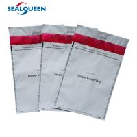 China Plastic Self Sealing Tamper Evidence Security Bag Tamper Proof Packaging Bag for sale