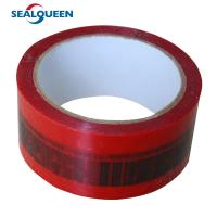 China Custom Design Tamper Evidence Seal Open Void Security Adhesive Tape for sale