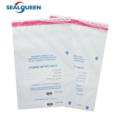 China Self Seal Tamper Resistant Deposit Bags Gravure Printing Surface For Mailing for sale