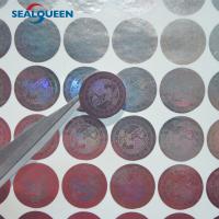 China 3D Hologram Security Label , Printed Tamper Evident Hologram Stickers for sale
