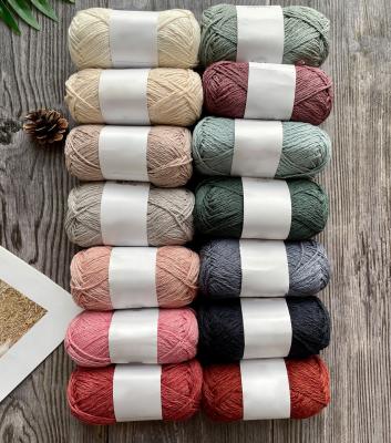China Cotton Blended Linen Tape Yarn Wear Resistant For Hand Knitting for sale