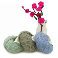 China Polyester Wool And Acrylic Blend Yarn Bamboo Fiber For Sweater Hat Scarf for sale