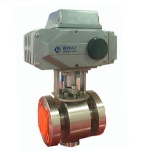 China High Performance SS316 Flanged Ball Valve with Electric Actuator for sale