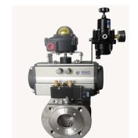 China Stainless Steel Fixed Pneumatic Ball Valve DN15 - DN50 Thread Connection for sale