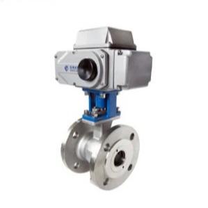China Dn25 Pn10 Explosion Proof Electric Actuator AC110V For Waste Water Project for sale