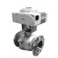 China Dn100 Pn16 WCB Flange Electric Explosion Proof Actuator Stainless Steel Exd II Bt4 for sale