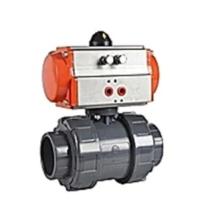 China Plastic Electric Water Ball Valve With Motorized Actuator For Irrigation System for sale