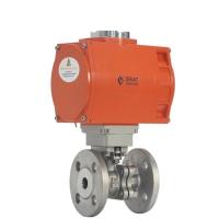 China Explosion-Proof Type Exd II Bt4 Flange Connection Electric Control Ball Valve for sale