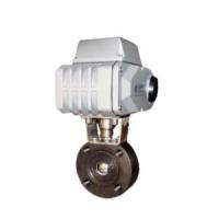 China Wafer Type WCB High Temperature Electric Motorized Control Ball Valve for sale