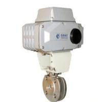 China Normal Temperature Stainless Steel Small Flow Control Electric Ball Valve for sale