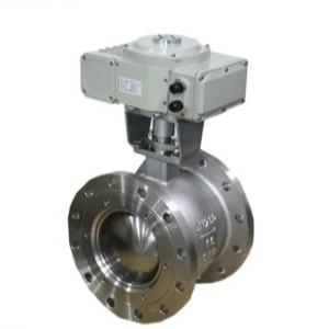 China 20 Inch WCB Body Ball Full Bore High Temperature Resistance Electric Ball Valve for sale