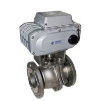 China Stainless Steel 316 Electric Actuated Ball Valve AC220V Flange Proportional Ball Valve for sale