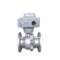 China API6d Forged A105 F304 2PC SS Floating Ball Valve Mounted Electric Actuator for sale